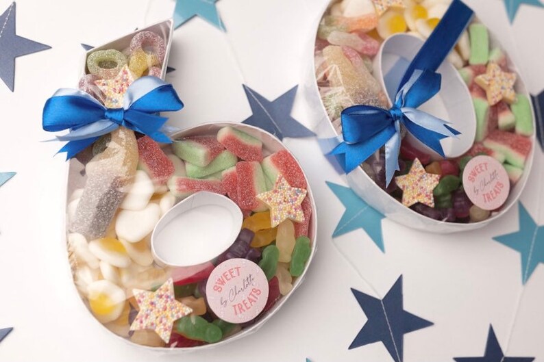 Sweet Filled Numbers 0-9 - Etsy UK