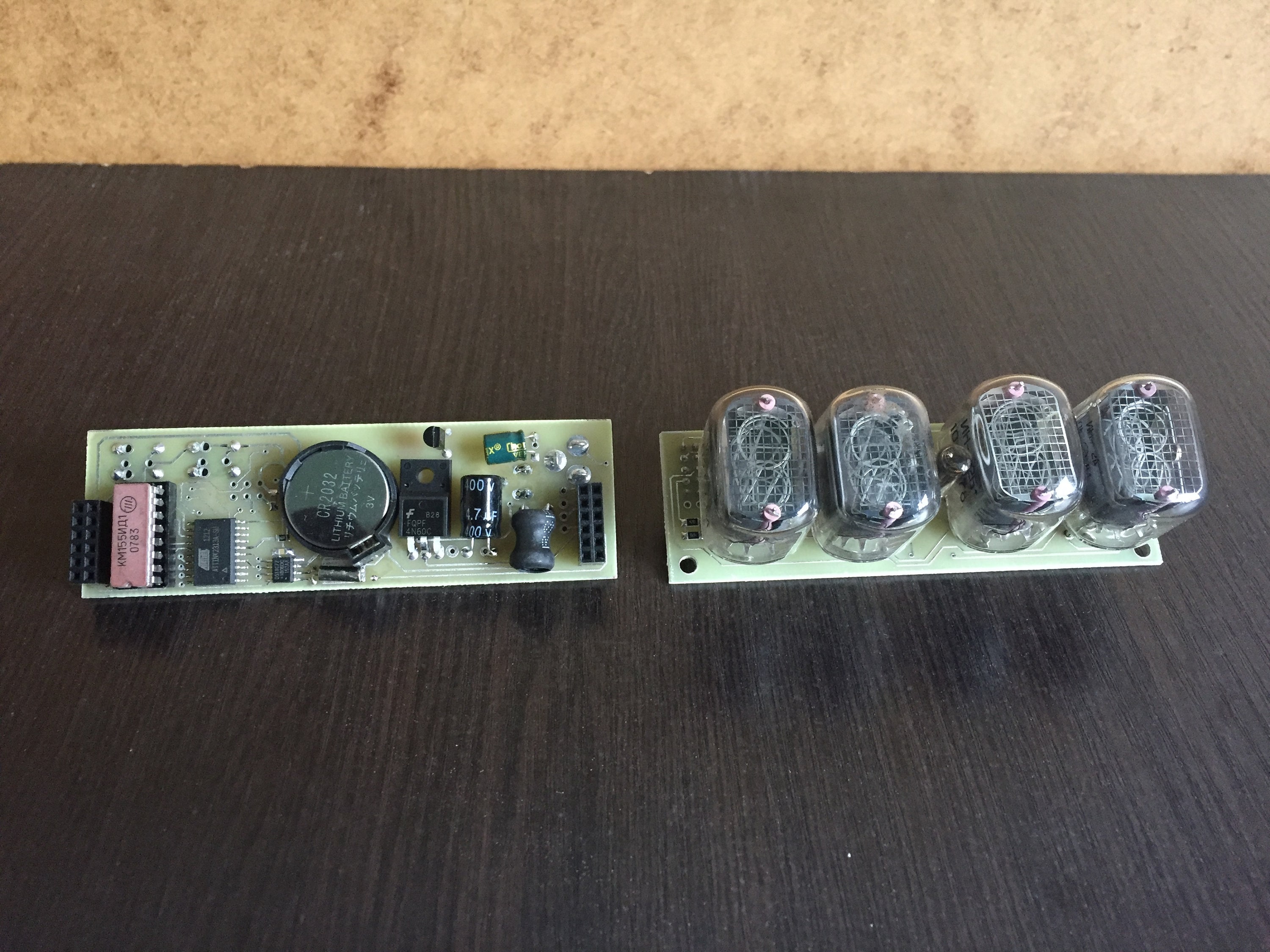 Nixie Tube Clock in 12 Amber fallout Stylevintagesteampunk | Etsy