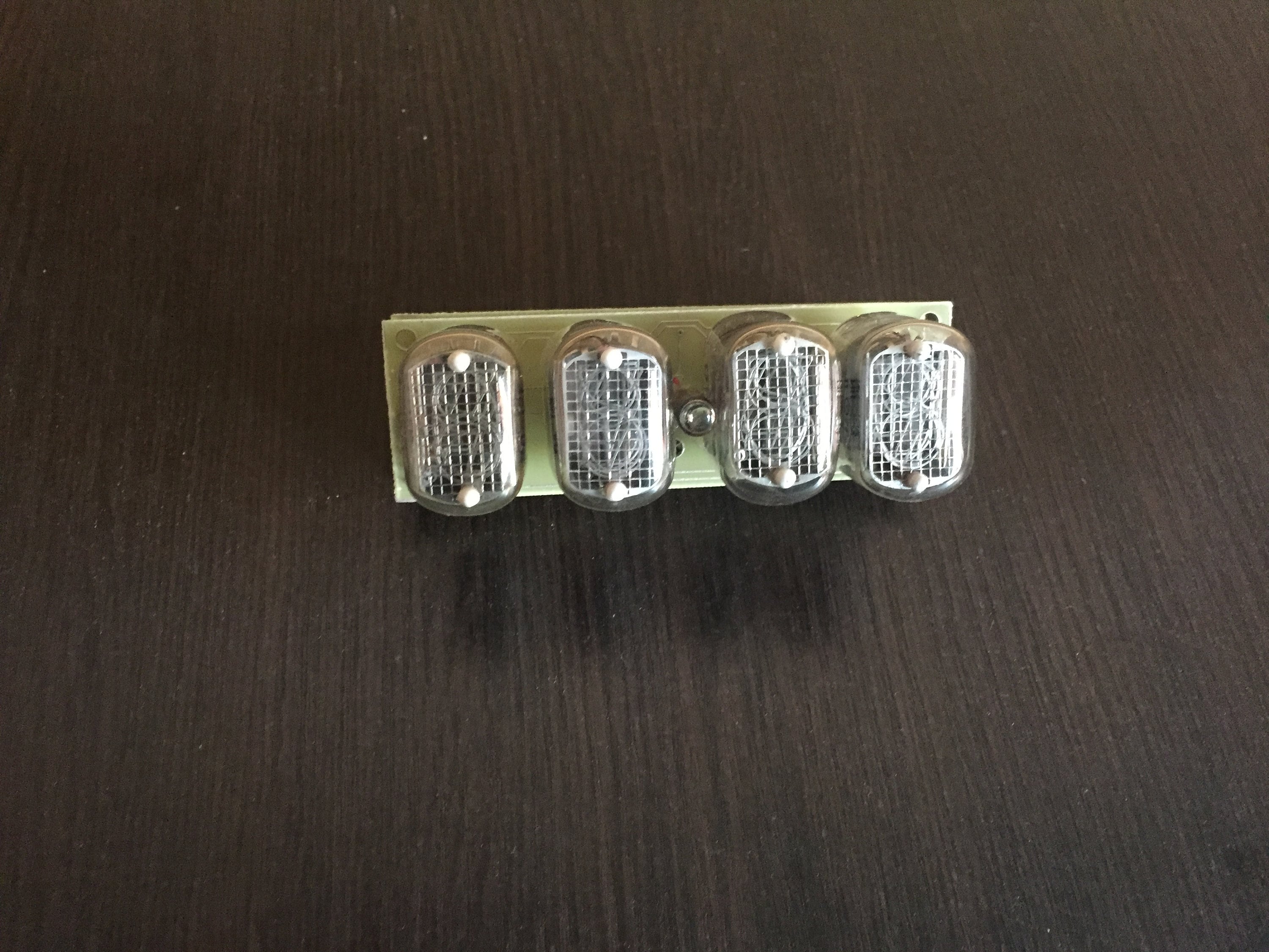 Nixie Tube Clock in 12 Amber fallout Stylevintagesteampunk - Etsy