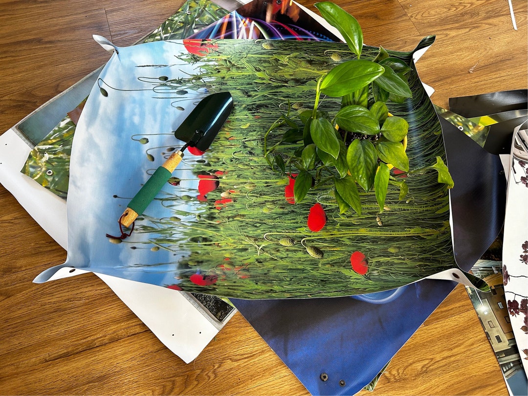 Sustainable Repotting Tarp | Plant Repotting Garden | Indoor Plat Care ...