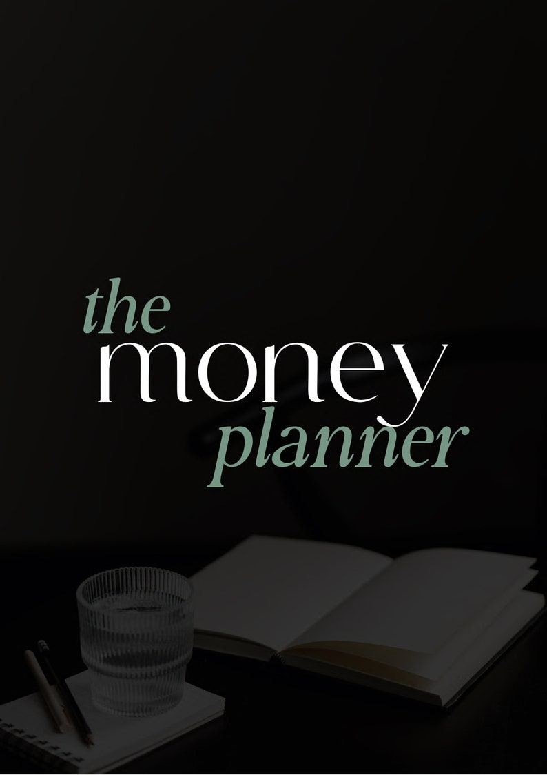 Money Planner Journal Printable Financial Abundance Money - Etsy
