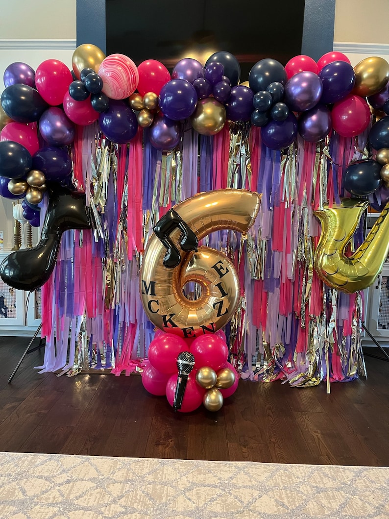 Pink Fringe Wall - Purple Fringe Wall - Fringe Backdrop - Custom Fringe ...