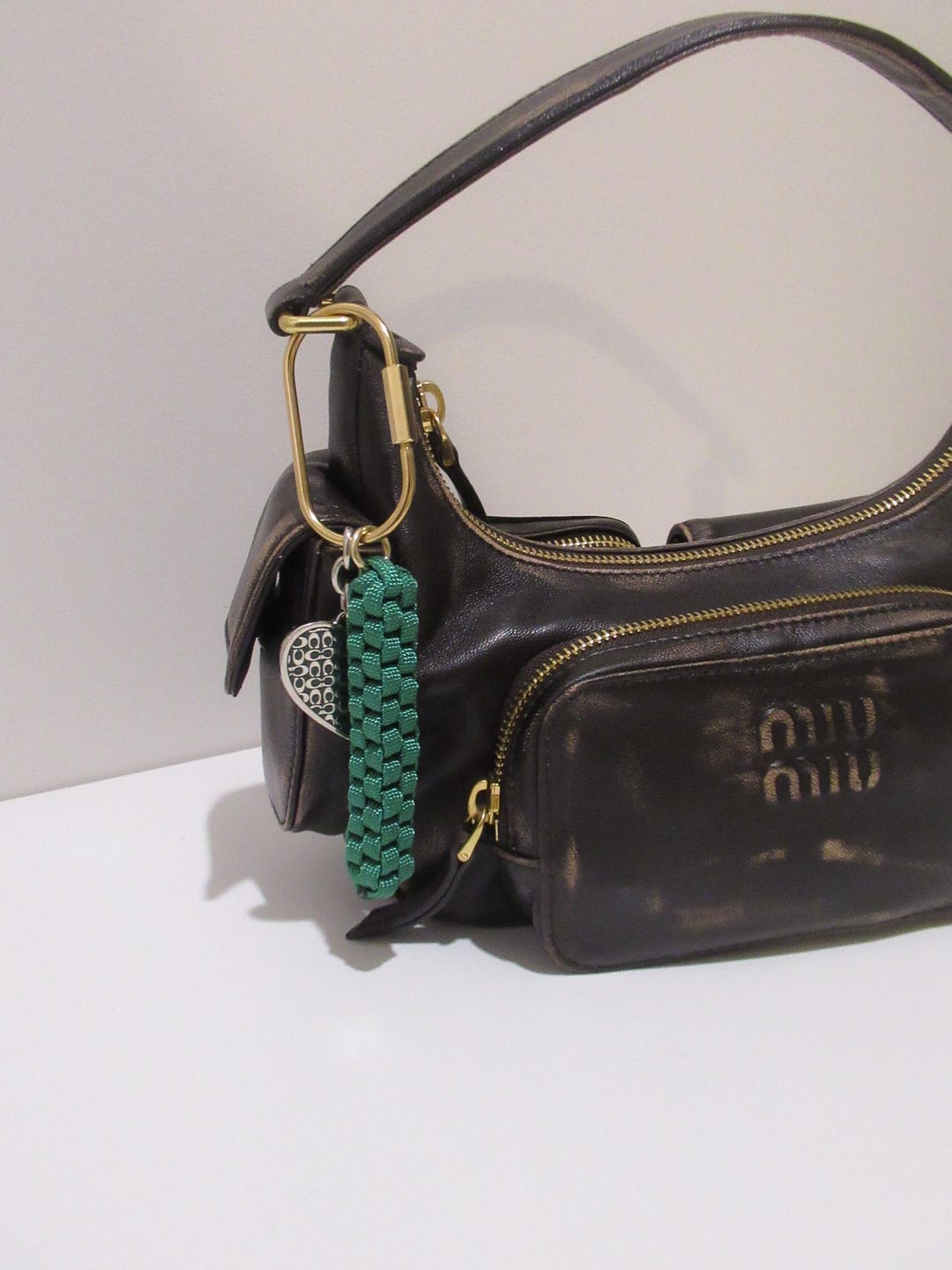 Miu Miu Inspired Paracord Keychain, Bag Charm, Rope Purse Charm ...