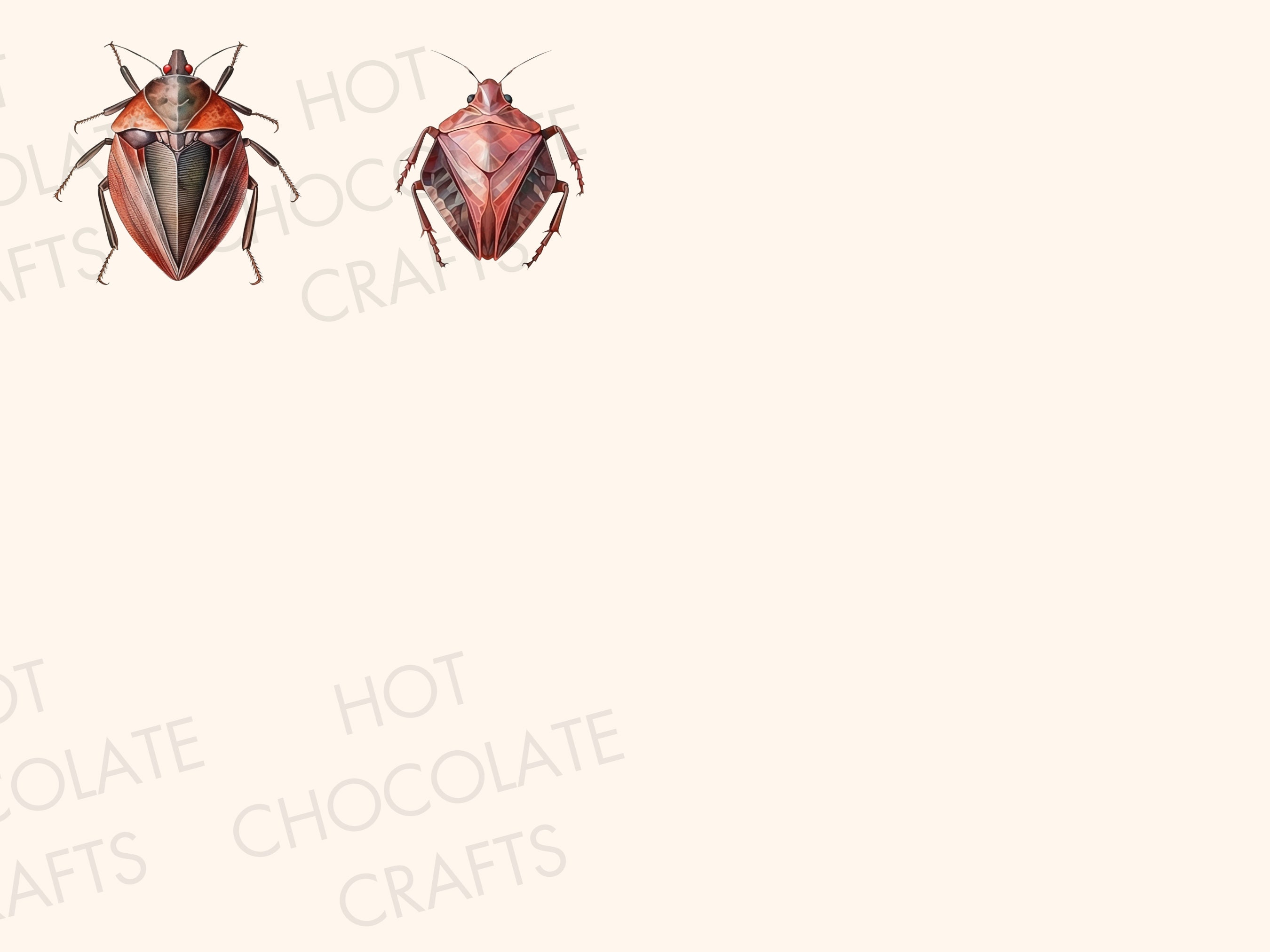 14 Stinkbugs Clipart PNG Sublimation Bundle Commercial Use Graphics ...