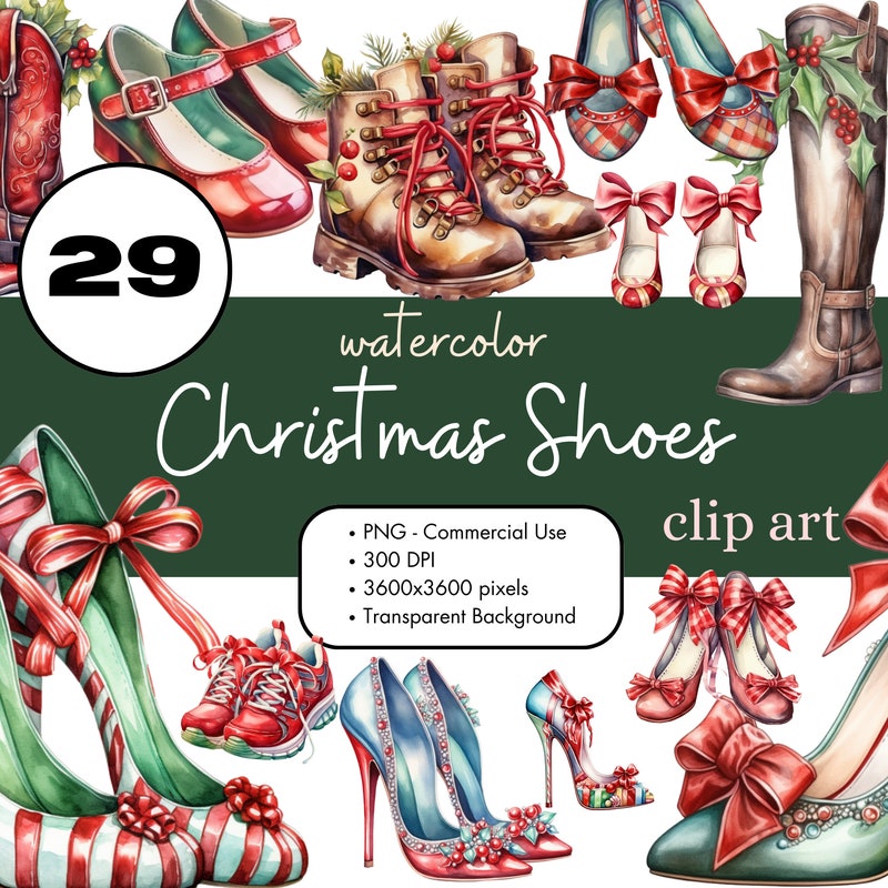 Christmas Shoes - Etsy