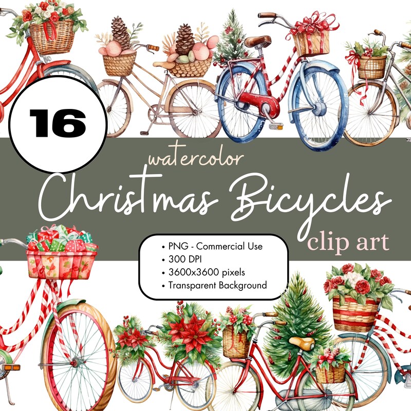 Bicycle Watercolor - Etsy