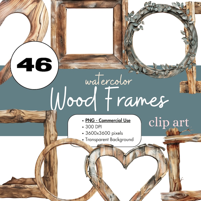 Rustic Frames - Etsy