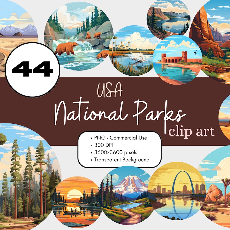 Park Clipart - Etsy