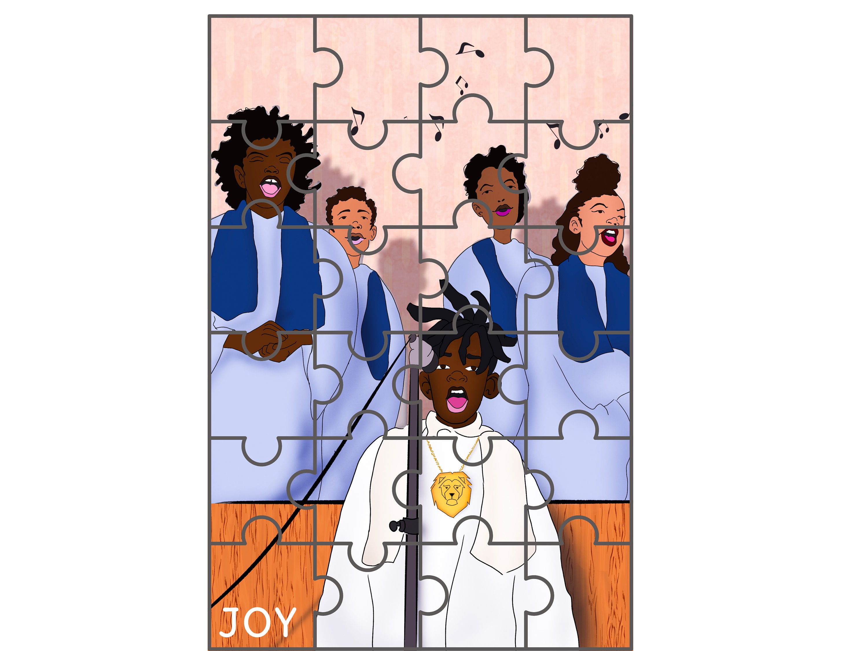 Joy Jigsaw Puzzle (fruit of the Spirit Collection) - Etsy