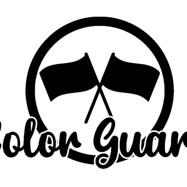 Color Guard Logo - Etsy