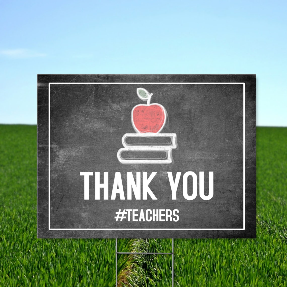 Teacher Appreciation Yard Sign | Etsy