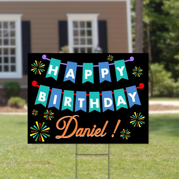 Drive by Birthday Parade Digital File Only Yard Sign Social | Etsy