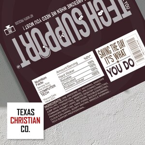 Tech Support Gift Ideas – Printable Tech Support Candy Bar Wrappers ...