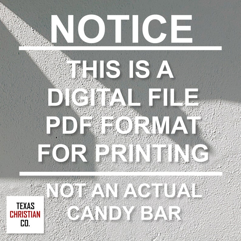 First Responders Appreciation Gift – Printable Candy Bar Wrappers ...