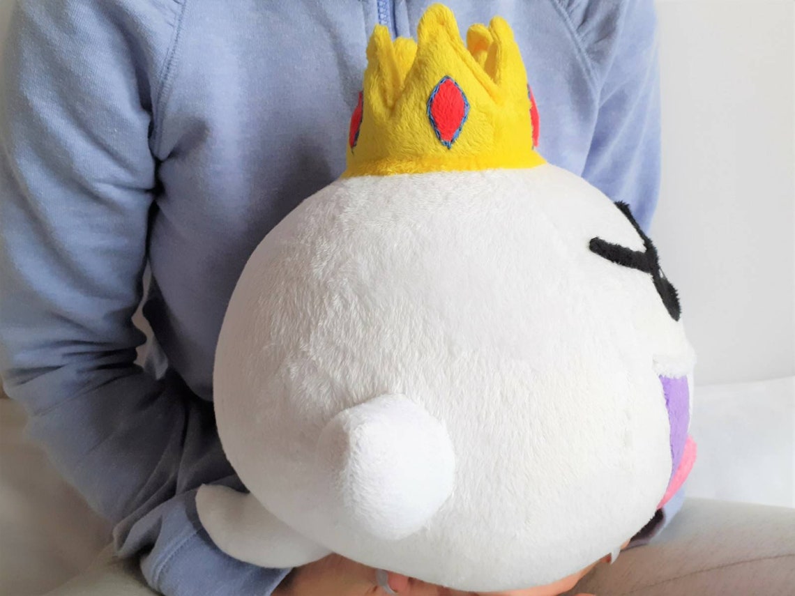 Custom King Boo Plush Etsy