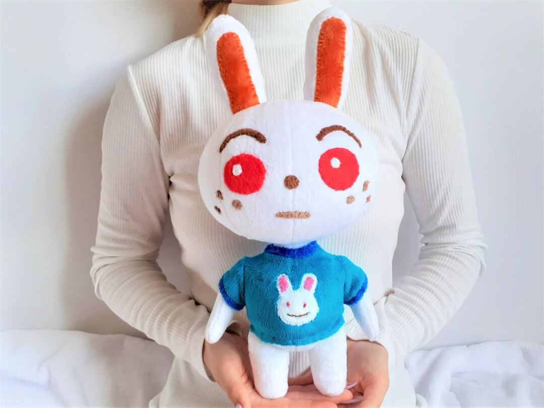 Custom Ruby Rabbit Plush - Etsy