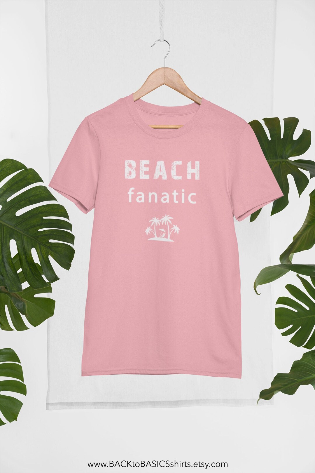 Beach Fanatic - T-shirt, Beach Lovers Shirt, Vacation Shirt, Holiday ...