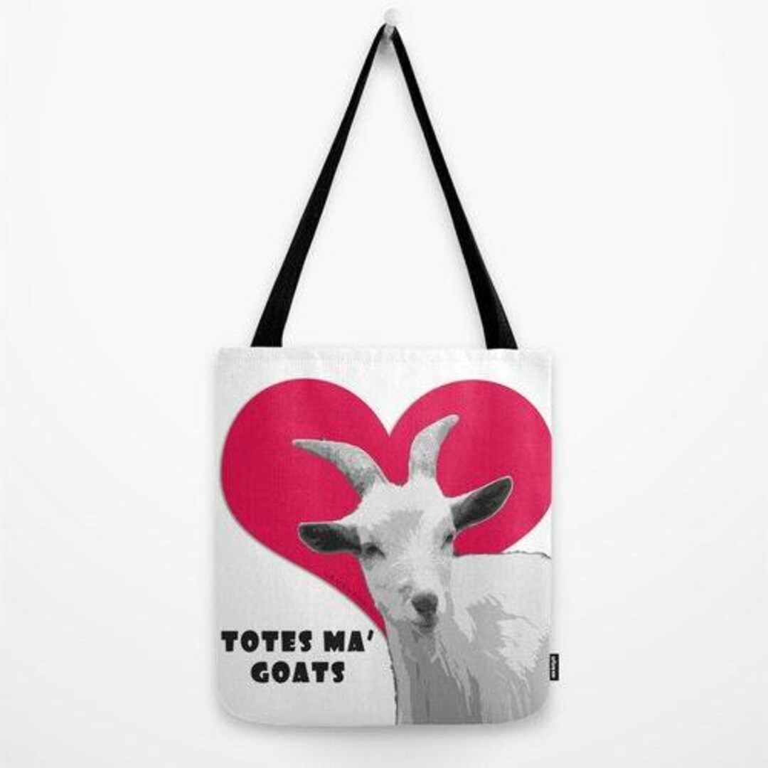 Tote Bag, Market Bag, Totes Ma Goats,book Bag, Girls Bag,womens Bag ...