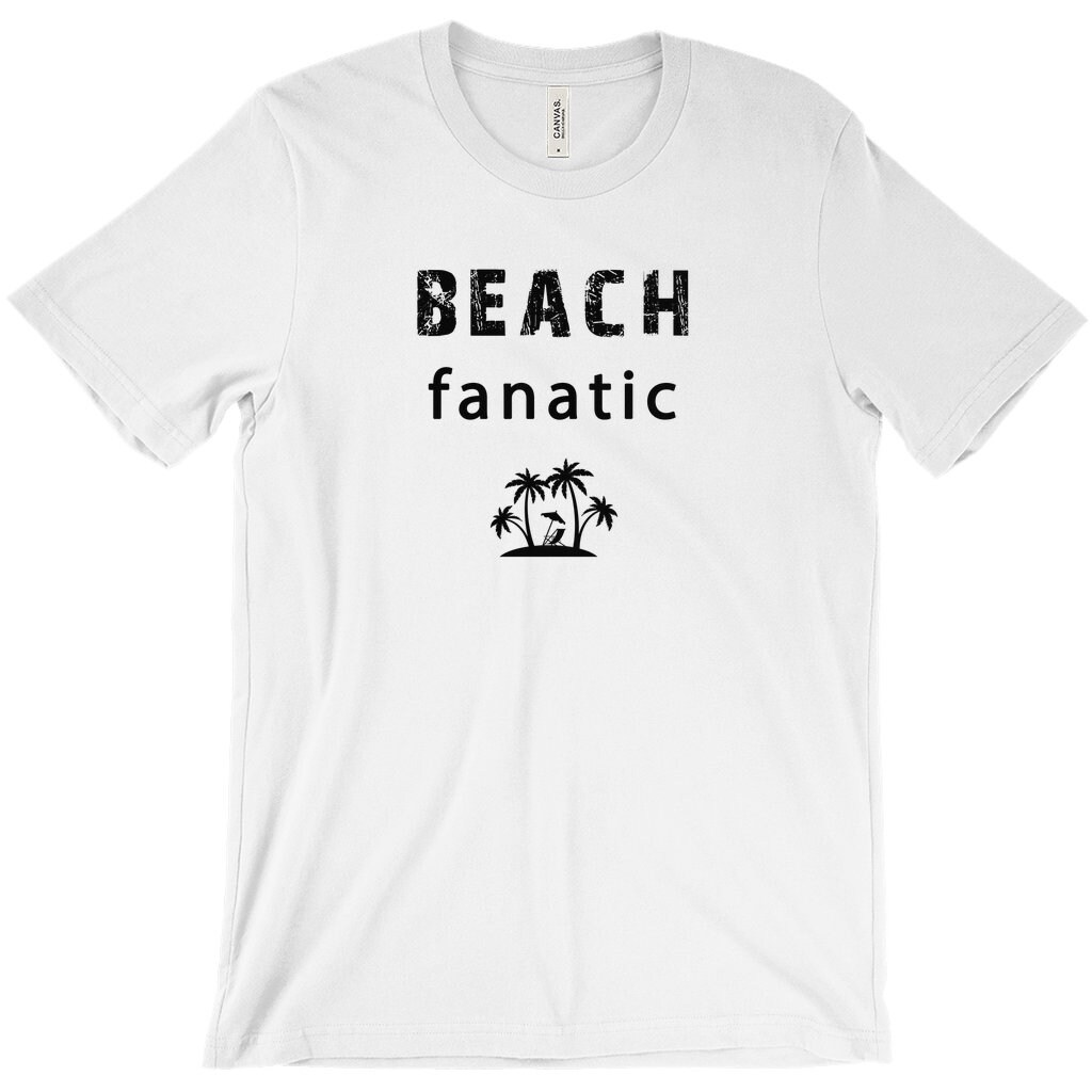 Beach Fanatic T-shirt Beach Lovers Shirt Vacation Shirt - Etsy