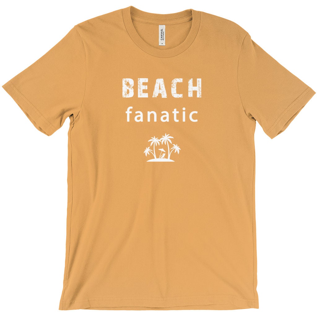Beach Fanatic T-shirt Beach Lovers Shirt Vacation Shirt - Etsy