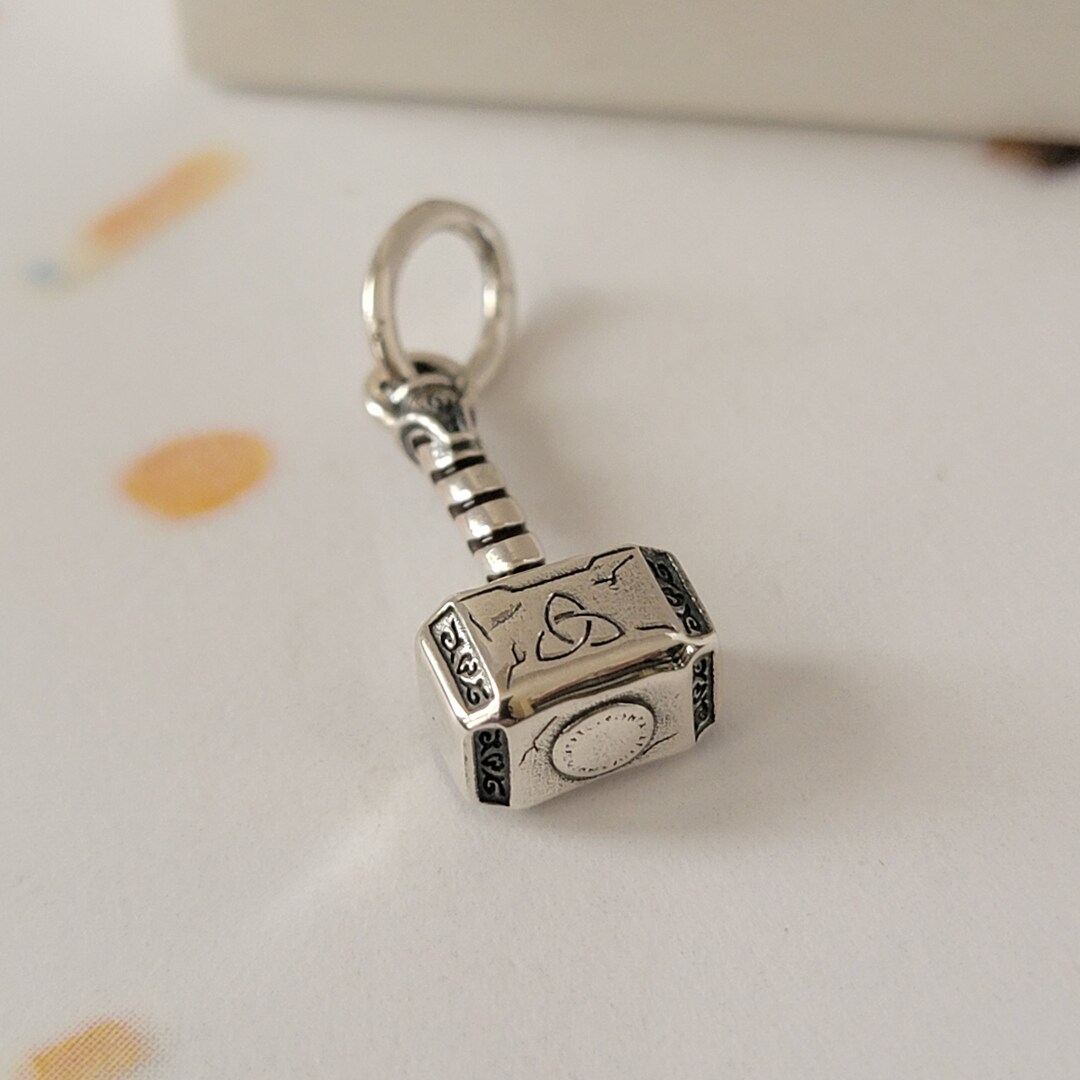 Authentic NEW Pandora Marvel the Avengers Thor's Hammer Dangle Charm ...