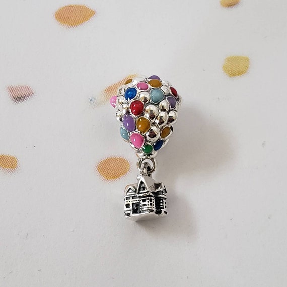 Authentic Pandora NEW Disney Parks up House and Balloon Charm | Etsy