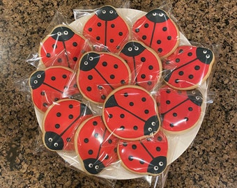 Ladybug Cookies Little Ladybug Ladybug Birthday Cookies Classroom ...