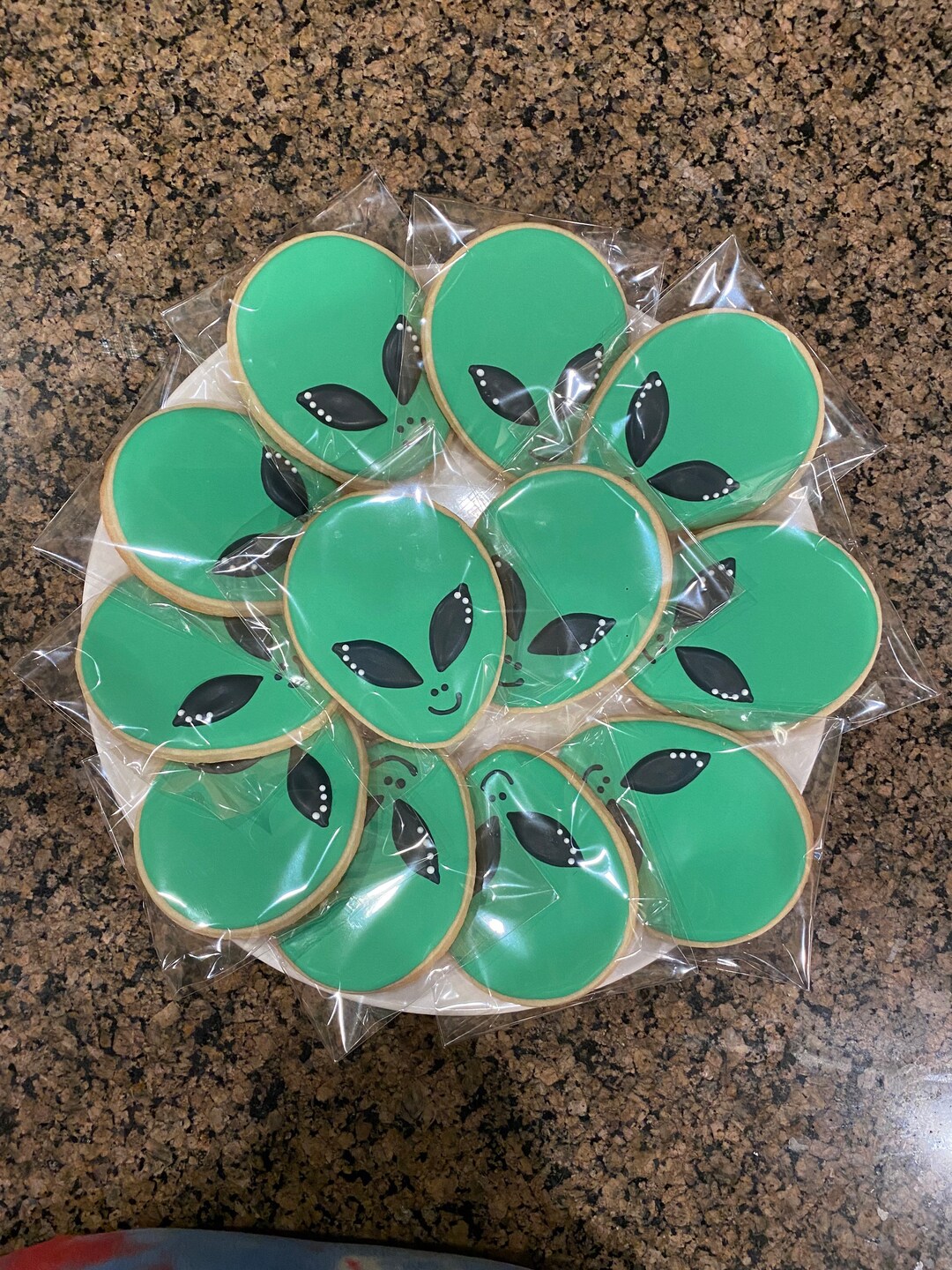 Alien Sugar Cookies - Etsy