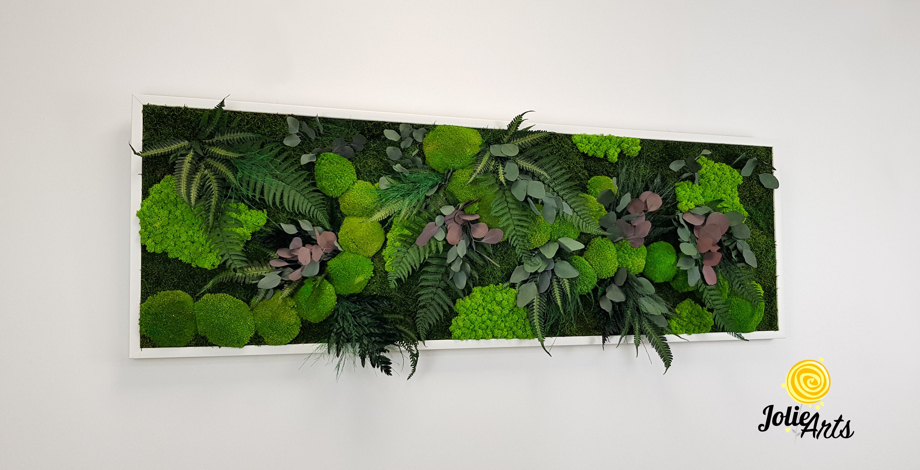 Island Model, Moss Wall Art, Moss Painting, Moss Design, Jolie Arts - Etsy