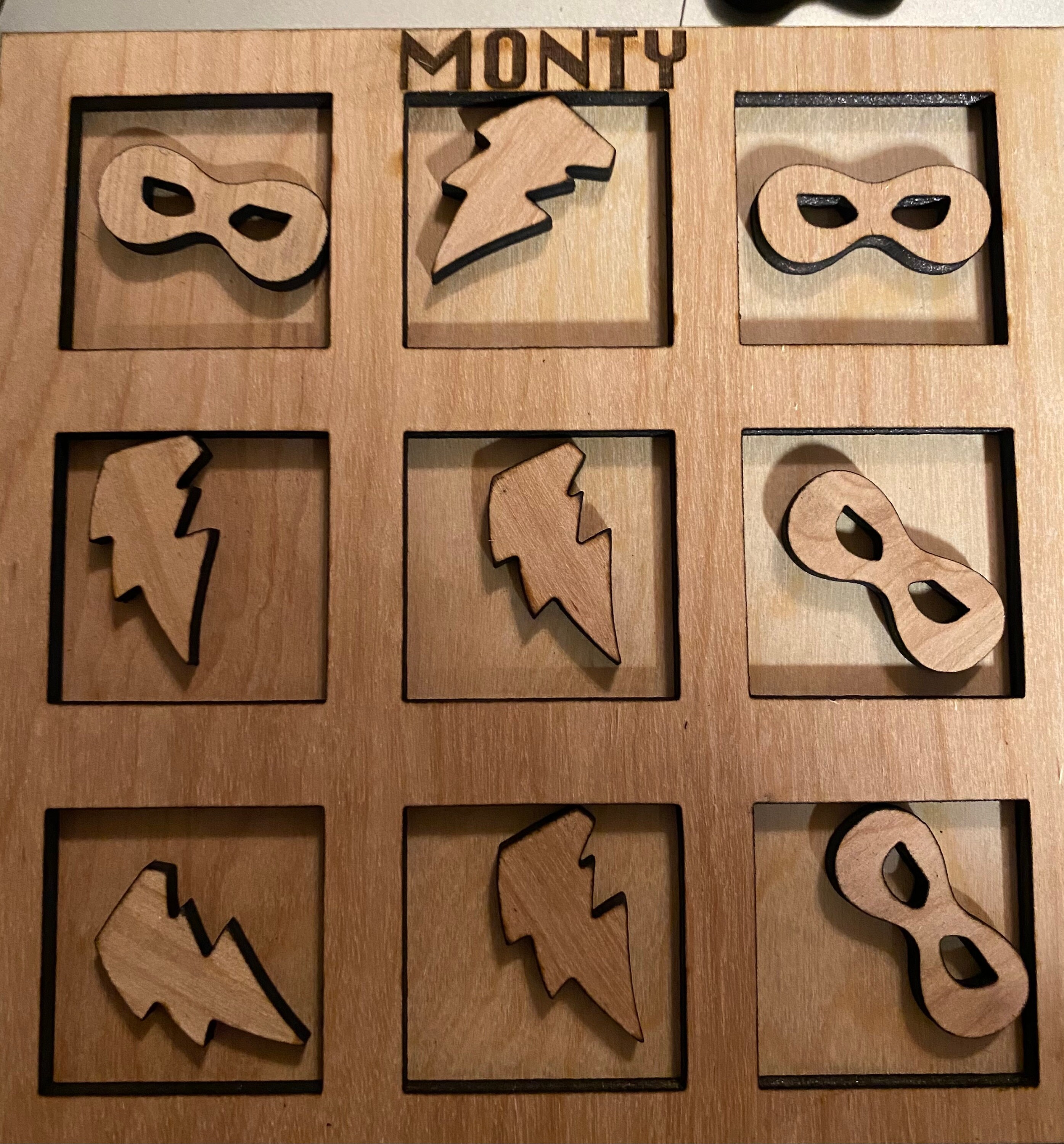 Super Hero Tic Tac Toe Pieces Digital File - Etsy