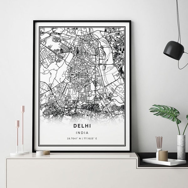 Delhi Poster - Etsy