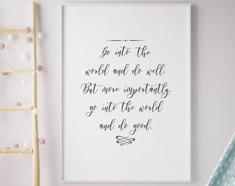 Go Into the World | Etsy