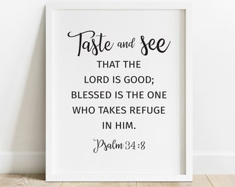 Taste and see | Etsy