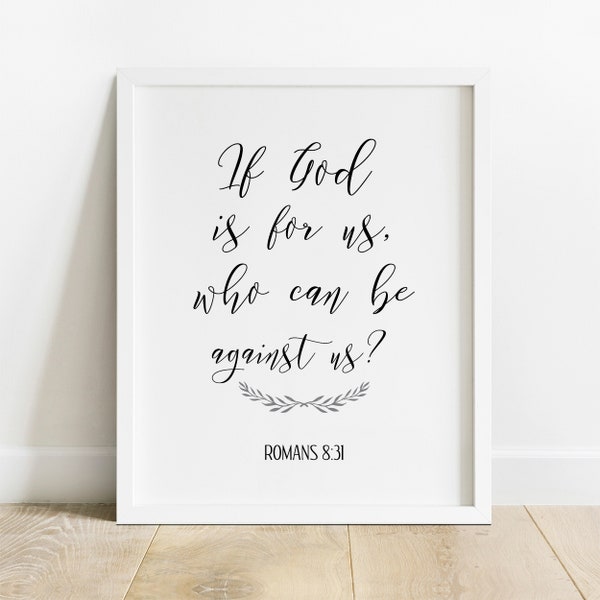 Romans 8 31 - Etsy