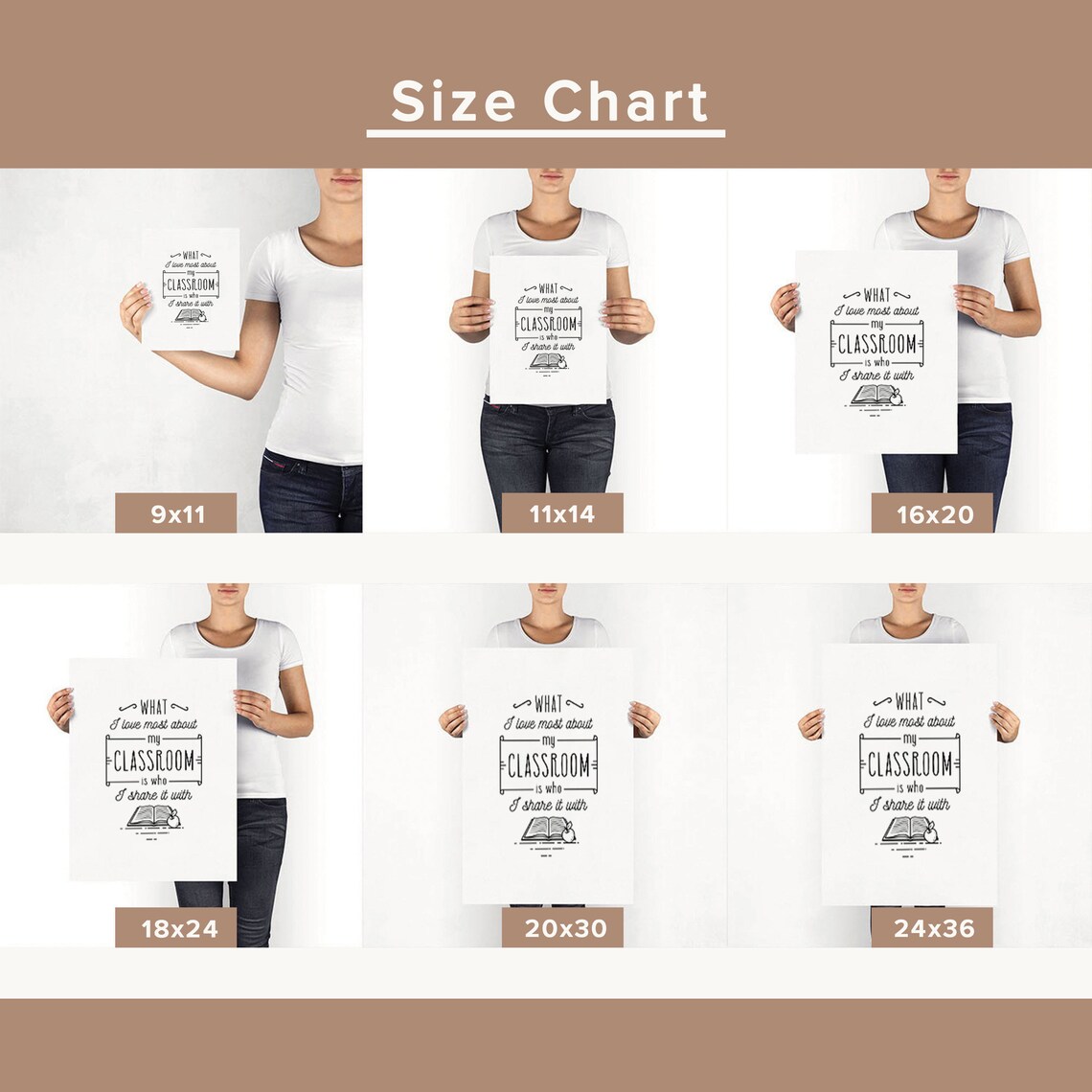 Teacher Classroom Poster Quote Poster What I Love Most About - Etsy