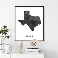 Texas Wall Art - Etsy