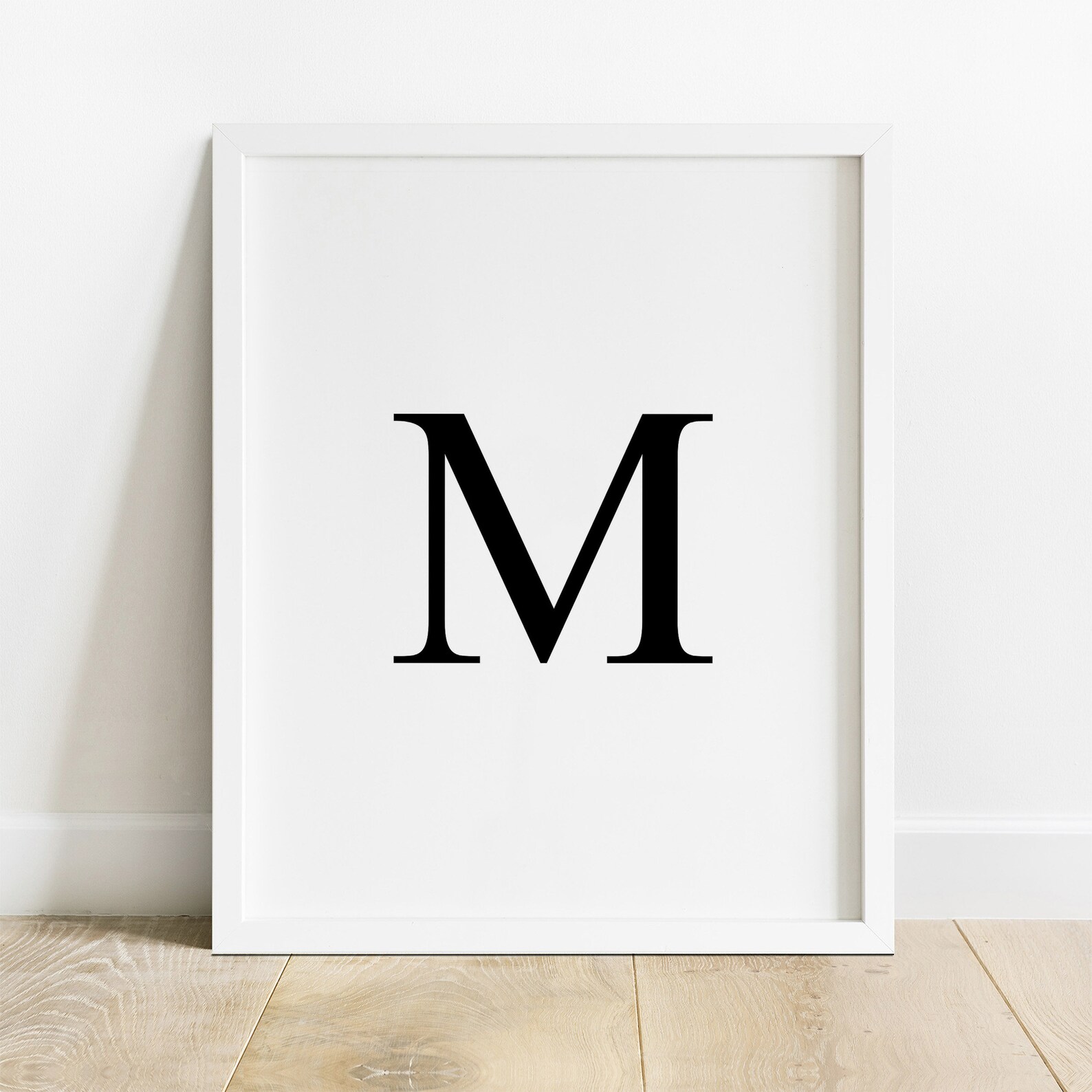 Poster Wall Art Poster Art M Letter Print Wall Art Prints - Etsy