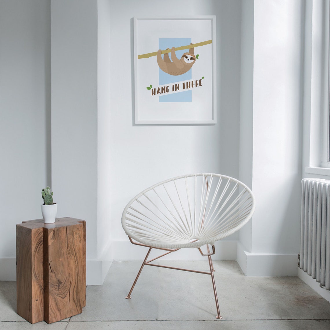 Sloth Poster Wall Decor Poster Wall Decor Sloth Wall Decor - Etsy