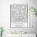 High Point Map Canvas Print, City Maps Wall Art, North Carolina Gift ...