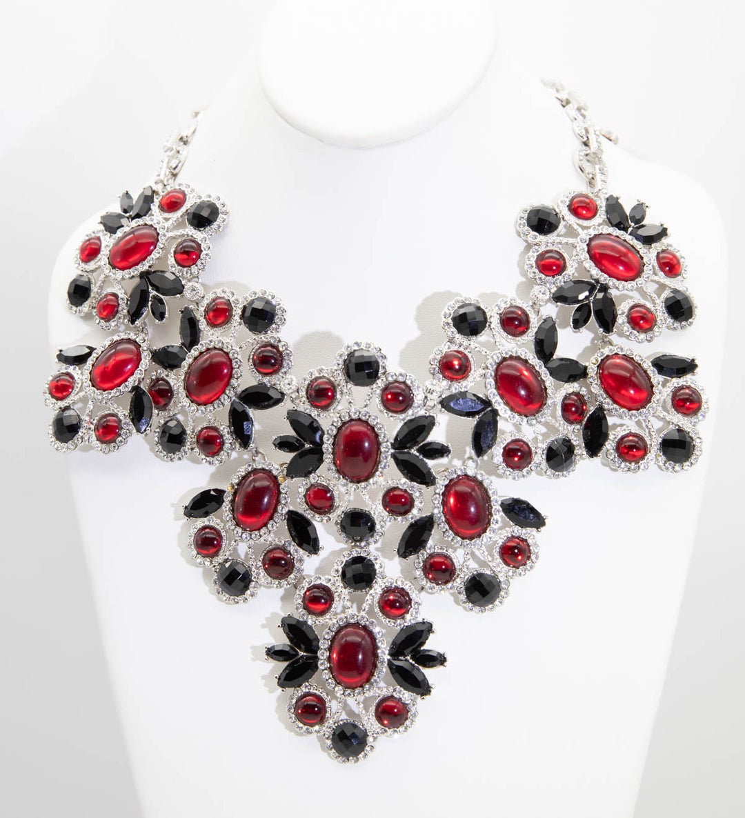 Vintage Signed Carlo Zini Rhinestone Necklace JD10924 - Etsy