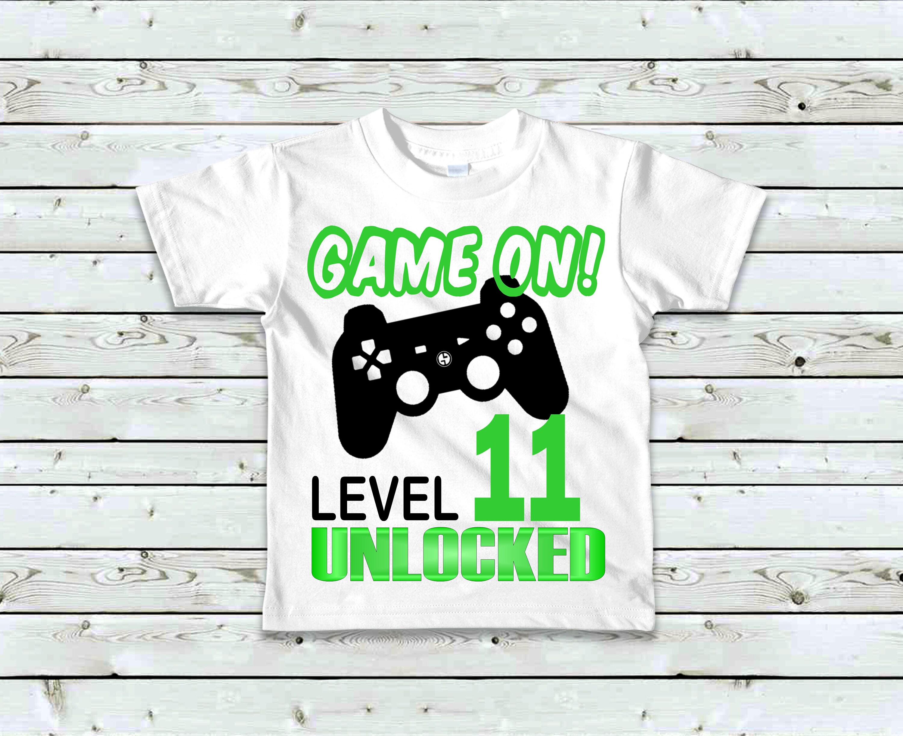 Video Game Birthday Shirt Gaming Birthday Shirt Video Game | Etsy