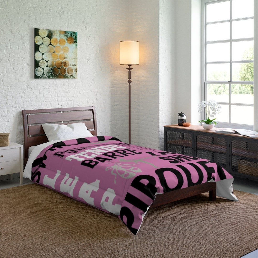 Girl's Dance Comforter Bedding - Etsy