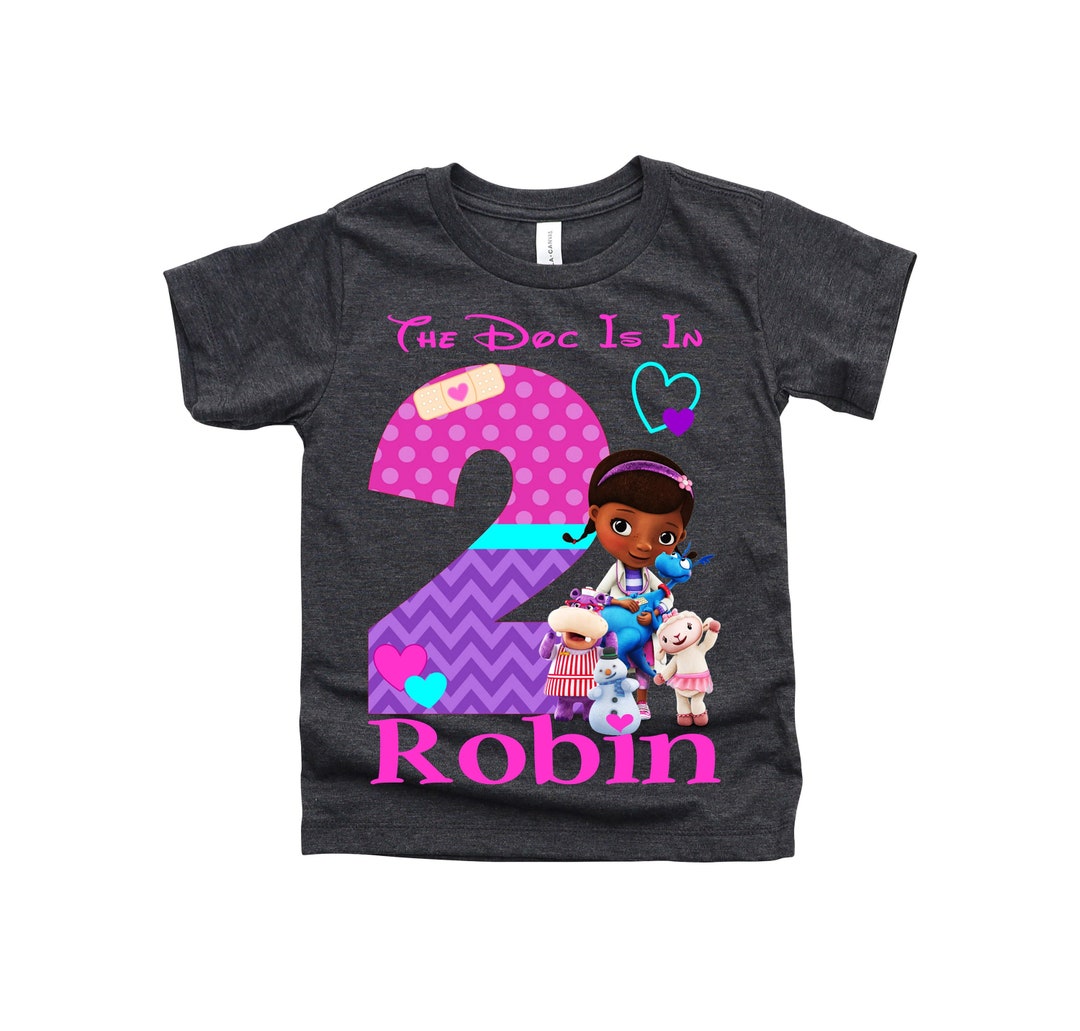 Doc Mcstuffin Birthday Shirt Doc Mcstuffins Birthday Tee Doc Mcstuffin ...