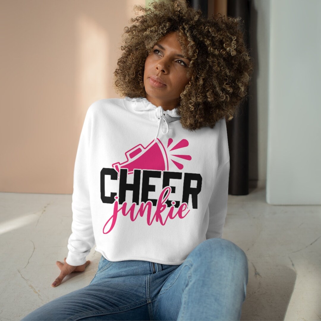 Cheerleading Cheer Junior's Crop Hoodie - Etsy
