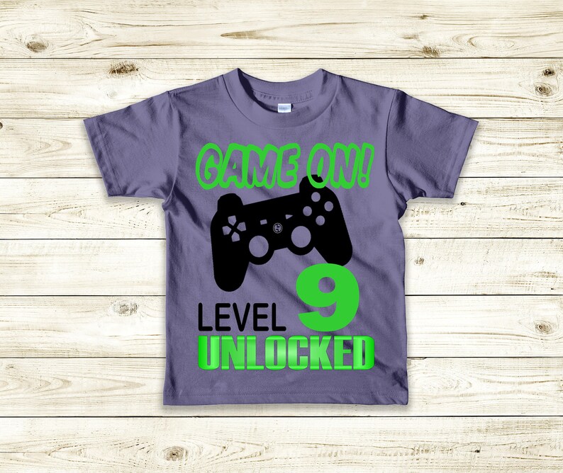 Video Game Birthday Shirt Gaming Birthday Shirt Video Game | Etsy
