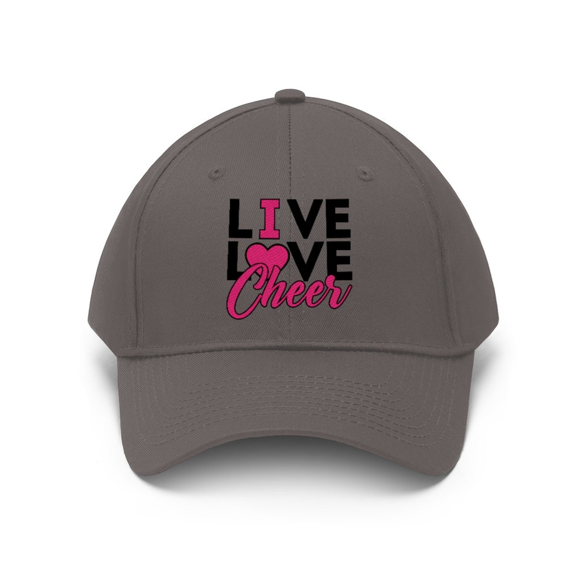 Girl's Cheerleading Hat Cheer Embroidered Baseball Cap | Etsy