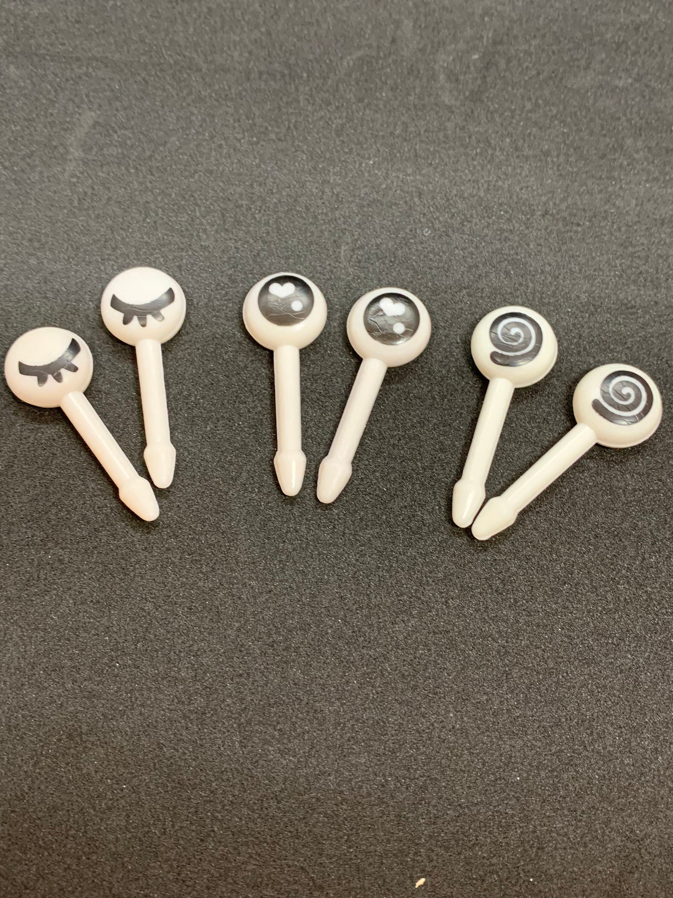 Silly Eyeball Bento Pick Set 10 Pieces 6 Large & 4 Small - Etsy