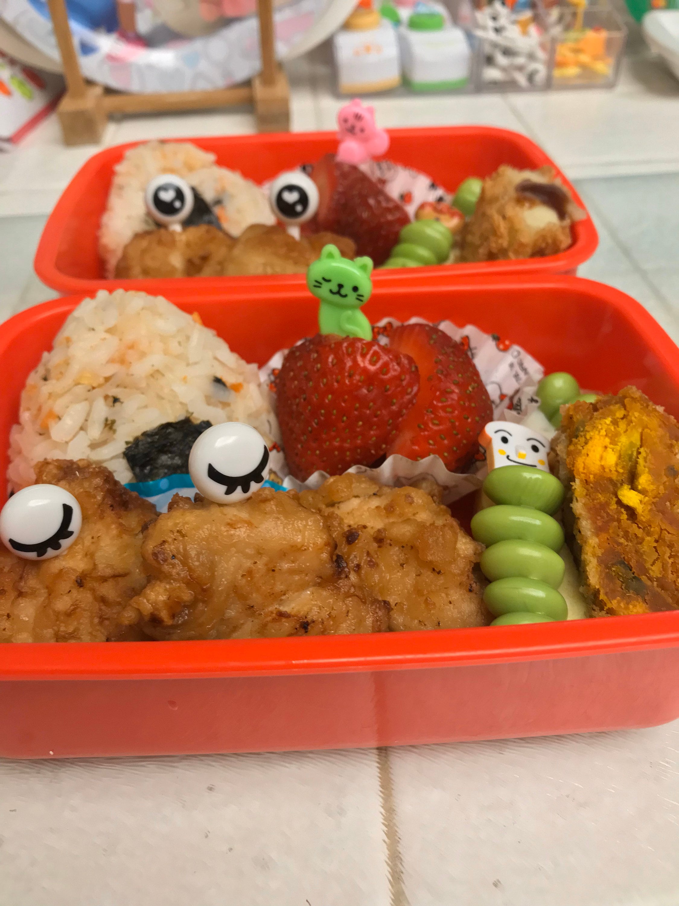 Silly Eyeball Bento Pick Set 10 Pieces 6 Large & 4 Small - Etsy