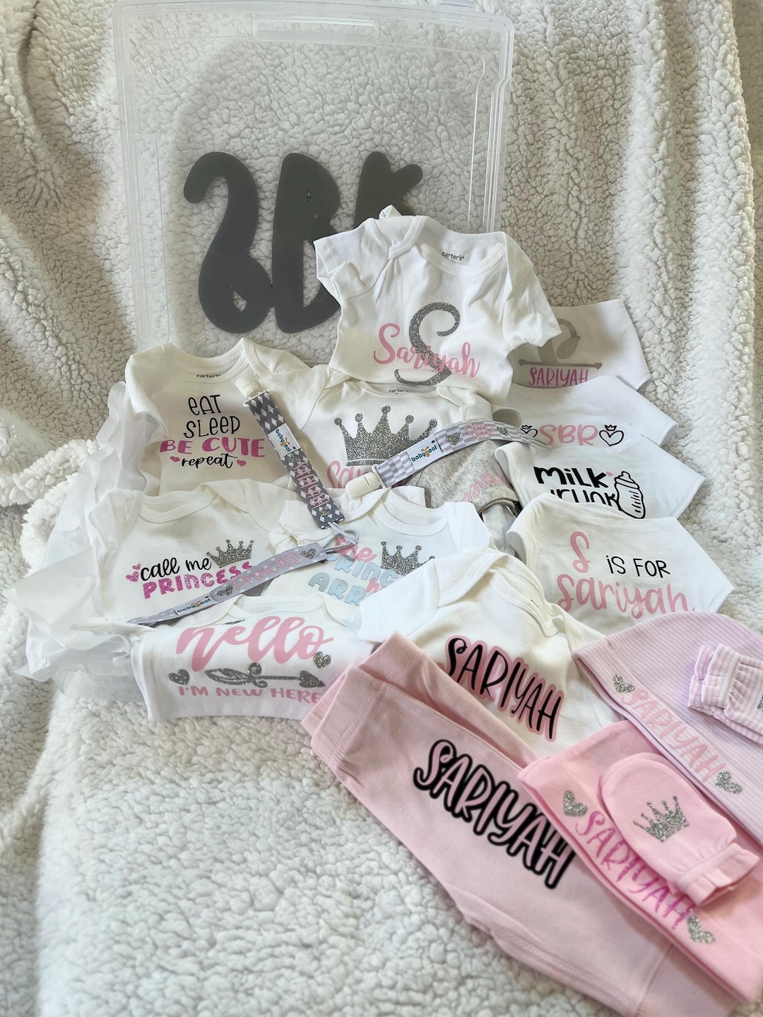 Customized Baby Box - Etsy