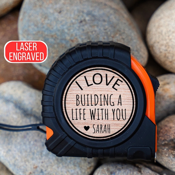 Personalized Measuring Tape for Boyfriend - Etsy